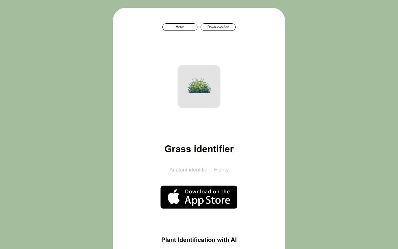 Grass identifier - Flanty